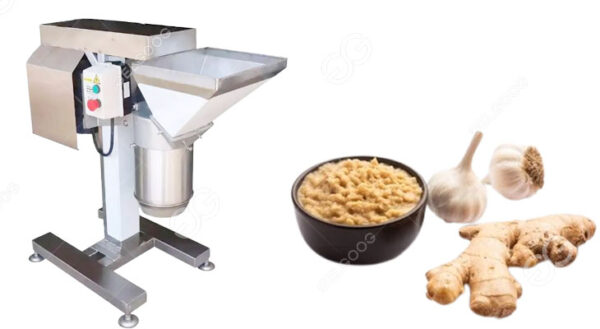 High Speed Ginger Vegetables Crushing Chopping Machine